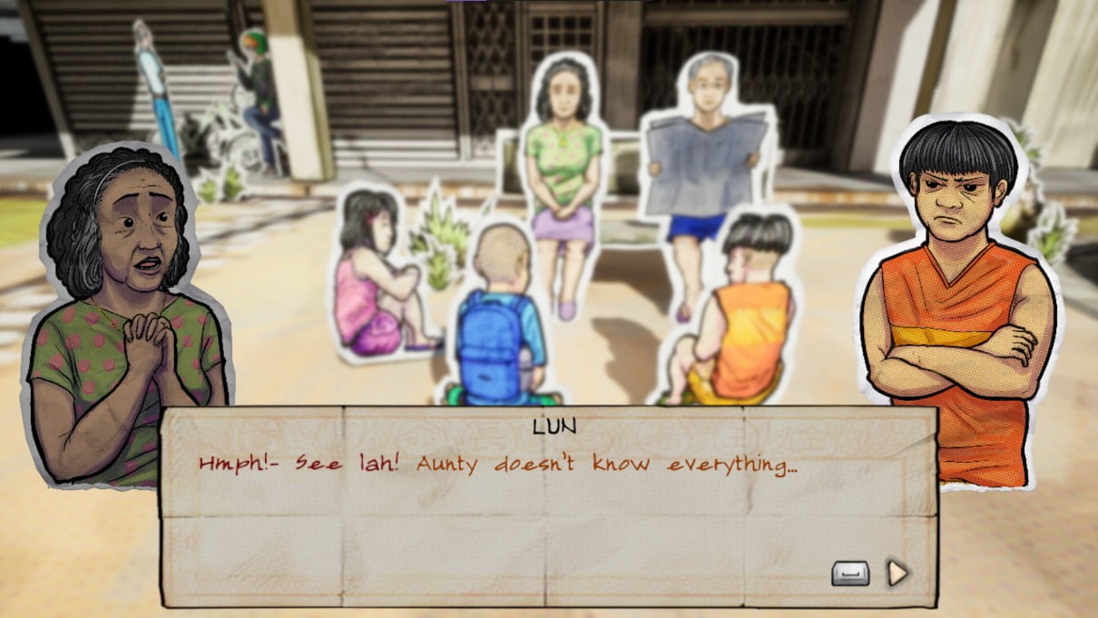Paper Ghost Stories: 7PM - Review | Hungry Ghosts Out To Play - NookGaming