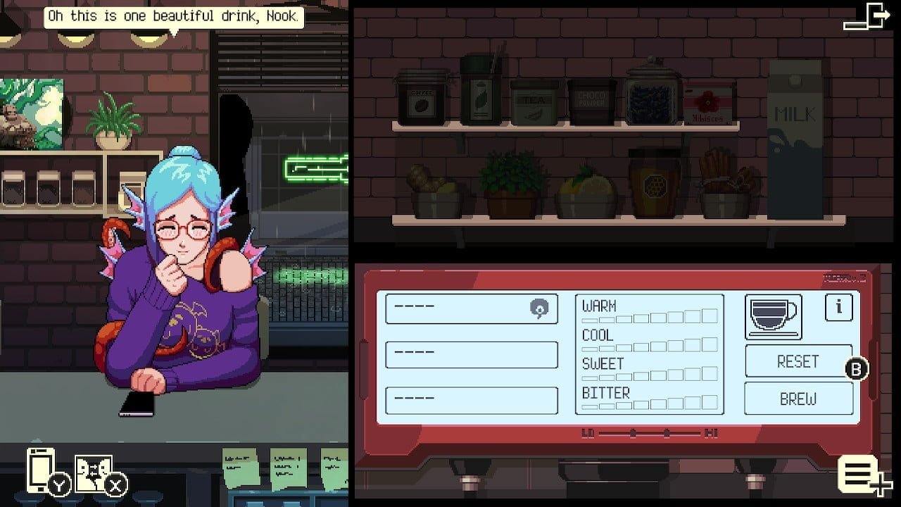 Coffee Talk Episode 2: Hibiscus & Butterfly - Recipe List - NookGaming